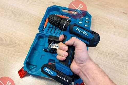Шуруповерт Makita 38v - Новый / Ударный