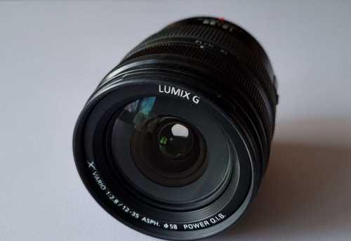 Объектив panasonic lumix 12-35mm f/2.8 ii