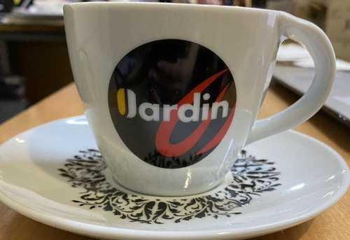 Кофейная пара с логотипом Жардин