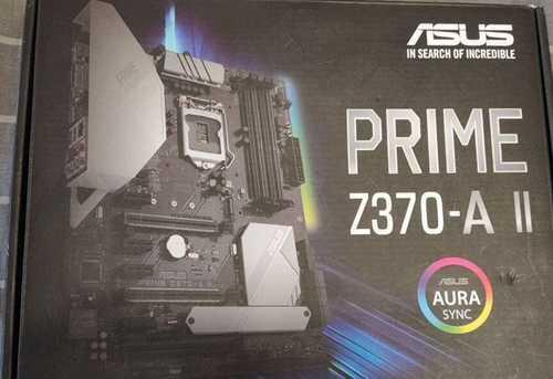 Материнская плата Asus Prime Z370 A 2 комплект