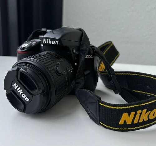 Зеркальный фотоаппарат Nikon d3300 Kit