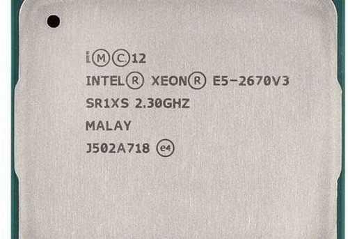 Intel Xeon E5-2670 V3 (LGA2011-3) 24 потока