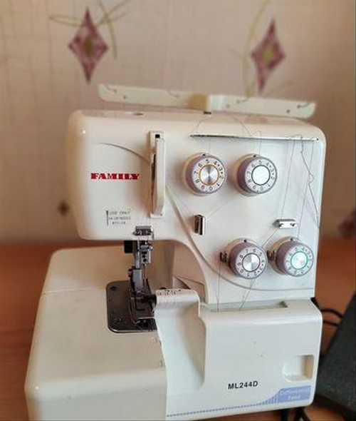 Продам оверлок family ml244d