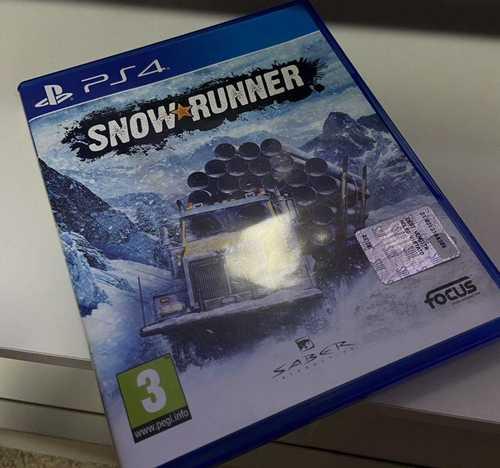 Игра на ps4 ps5 Snow Runner