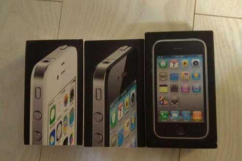 Коробка от телефона iPhone 4 и 3gs
