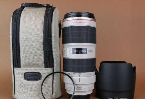 Canon EF 70-200mm f/2.8L IS II USM (id 86800)