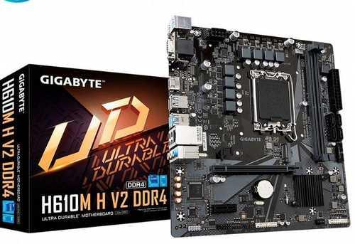 Материнская плата LGA1700 Gigabyte H610M H V2 DDR4