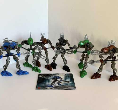 Lеgo Bionicle Rahkshi 8587, 8589, 8590 без канистр