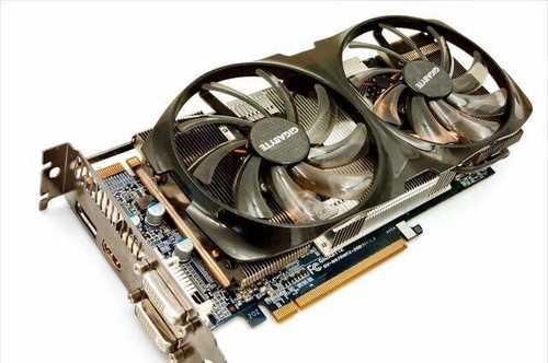 Видеокарта 2 GB GTX 670 gigabyte * 256 BIT *