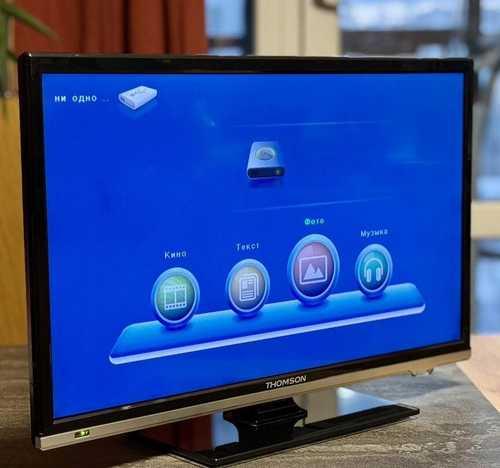 Телевизор Thomson T24E08U-02B 24" HD LED