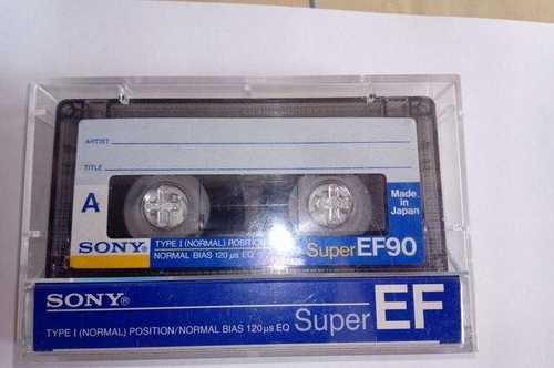 Аудиокассеты sony super EF