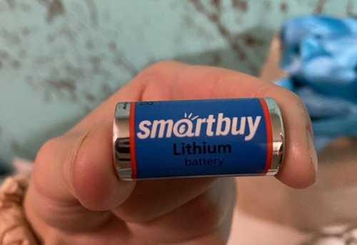 Батарейка CR123A Smartbuy, литиевая
