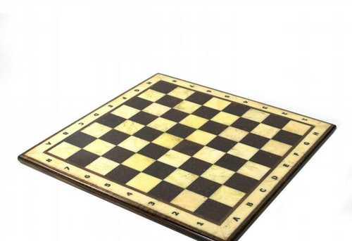 Шахматная доска с рамкой 35х35 см (дуб)