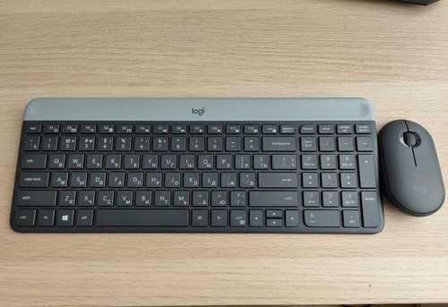 Logitech Беспр-ой Комплект мышь/клавиатура MK470