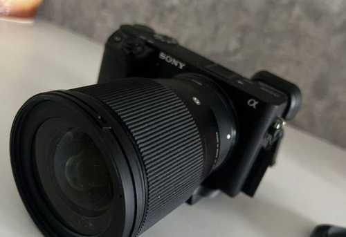 Sony a6400 + sigma 16mm f1.4