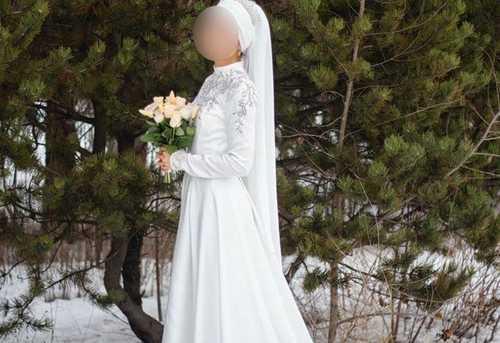 Свадебное платье для никаха 42