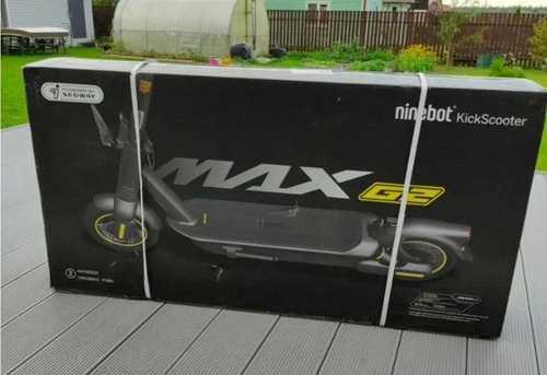 Электросамокат Ninebot Kickscooter MAX G2