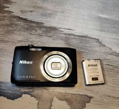 Компактный фотоаппарат nikon coolpix S2800