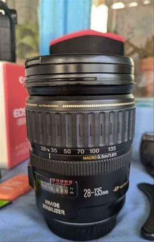 Объектив Canon Zoom Lens EF 28-135 f/3.5-5.6 IS