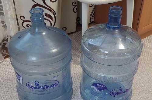 Пэт бутылка 19 литров для воды