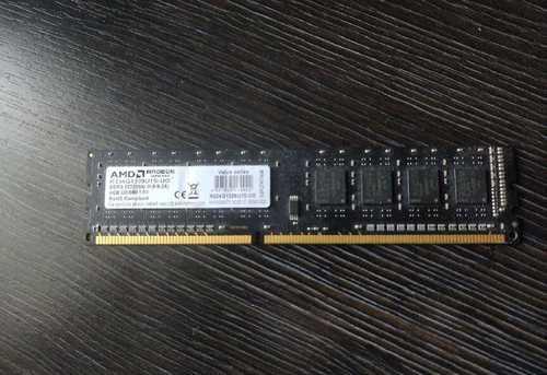 Оперативная память AMD DDR3 1333Mhz 4gb