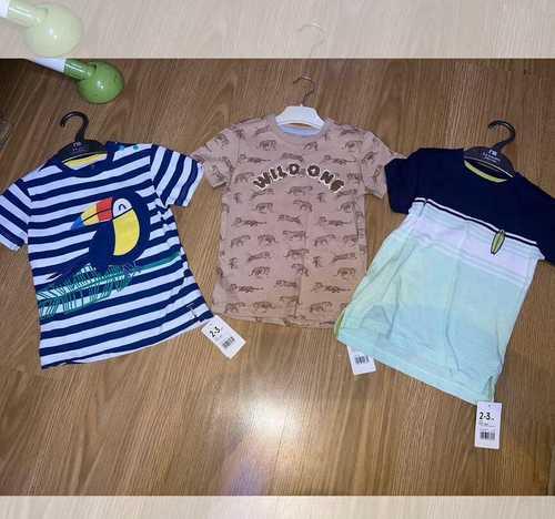 Новые футболки рр 98 и др mothercare