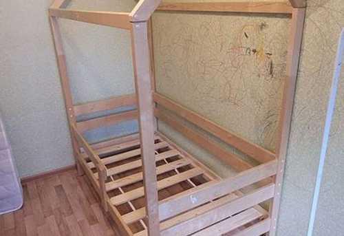 Деревянная кровать детская