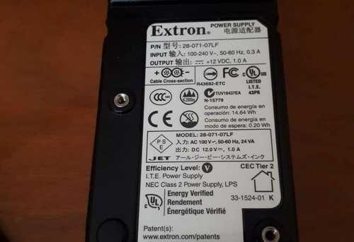 Блок питания Extron 12 В