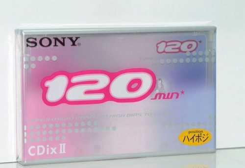 Аудиокассеты sony CDix II 120 japan market (4196)