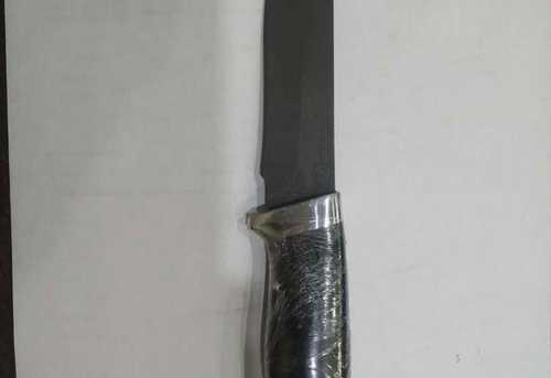 Нож рабочий с клинком из дамасской стали