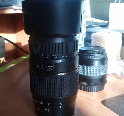 Объектив Tamron AF 70-300 4-5.6 LD Di macro Canon