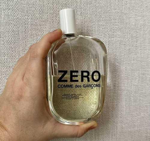 Comme des Garcons Zero остаток во флаконе