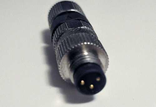 Коннектор разъем M8 3pin Male на кабель