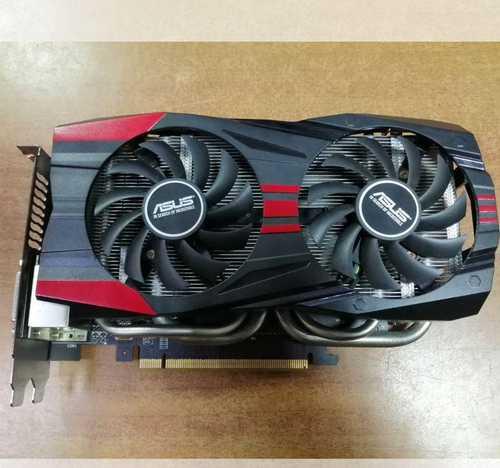 Видеокарта asus GeForce GTX 760 GTX760-DC2OC-2GD5