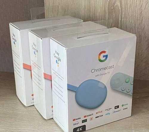 Тв-приставка Google Chromecast with Google TV