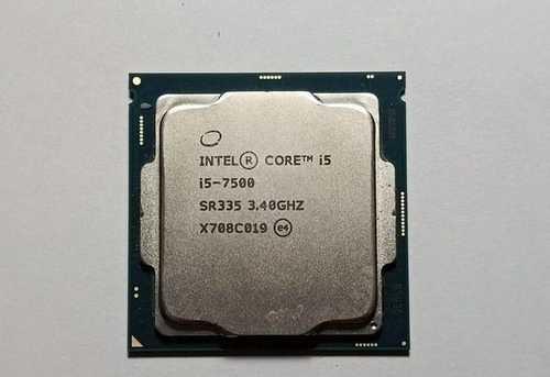Процессор intel core i5 - 7500