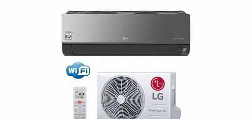 Инверторный Кондиционер на 27 кв. LG Inverter ac09