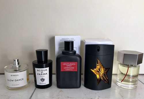 Byredo Acqua di Parma Laurent Mugler Givenchy