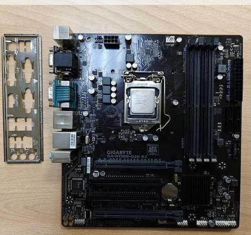 Комплект s1151 Pentium G4400 + Gigabyte H110M-D3H