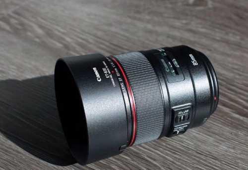 Объектив Canon EF 85mm f/1.4L IS USM