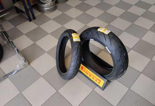 М/шины Pirelli DiabloRosso 3 120/70/17 и 180/55/17
