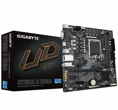 Комплект i5-12400F + gigabyte B760M H DDR4