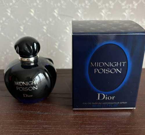 Dior midnight poison винтаж 50 мл