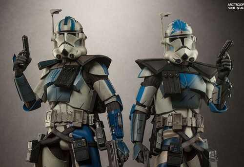 Sideshow ARC clone trooper fives echo не hot toys