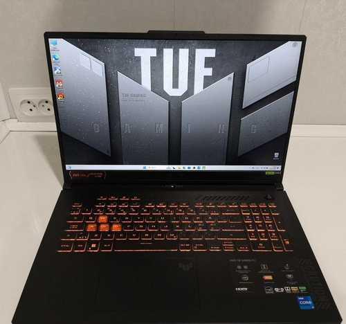 Asus Tuf Gaming F17 I7-12700H, RTX4060 (140Вт)