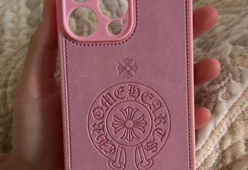 Чехол на iPhone 14 pro max chrome hearts