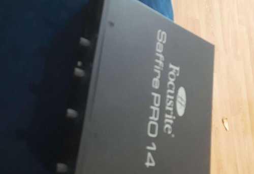 Внешняя звуковая карта saffire pro 14 firewire