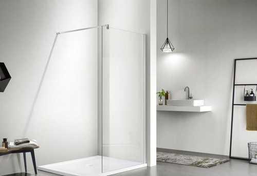 AQ WIW 10020CH Душевая перегородка Walk in с держа