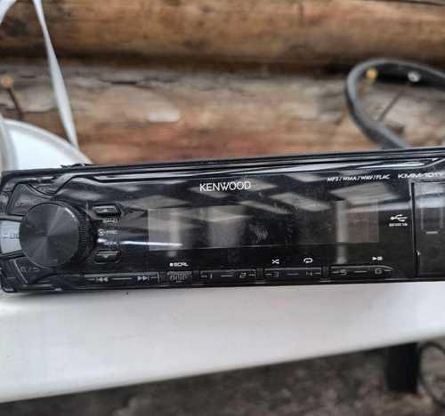 Автомагнитола kenwood KMM-101 Y USB