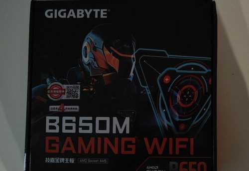 Gigabyte b650m gaming wifi am5 новая